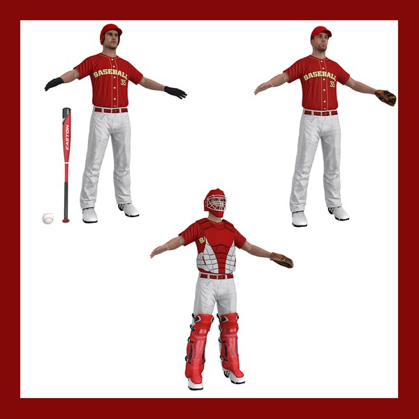 Baseball Player 3D Models for Download | TurboSquid