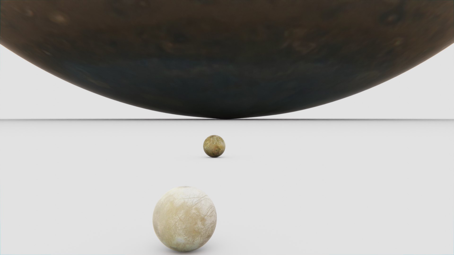 Jupiter And Moons Model - TurboSquid 2081310