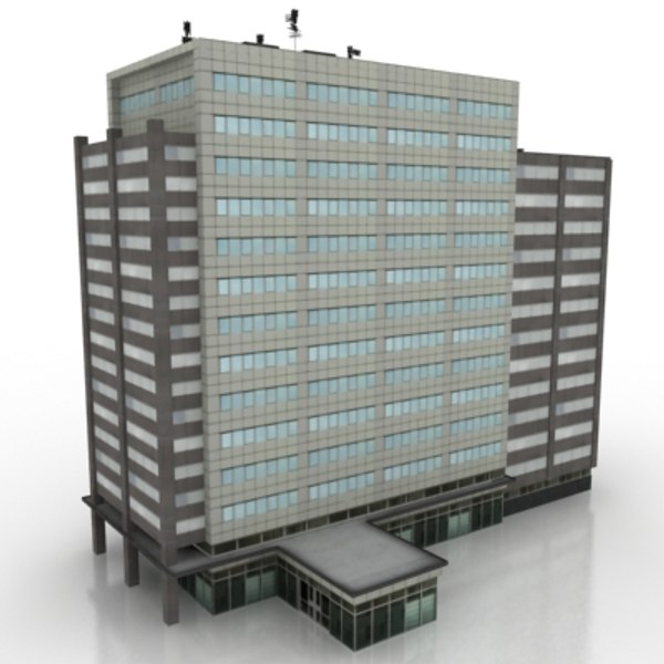 edifício 08 Modelo 3D - TurboSquid 407678