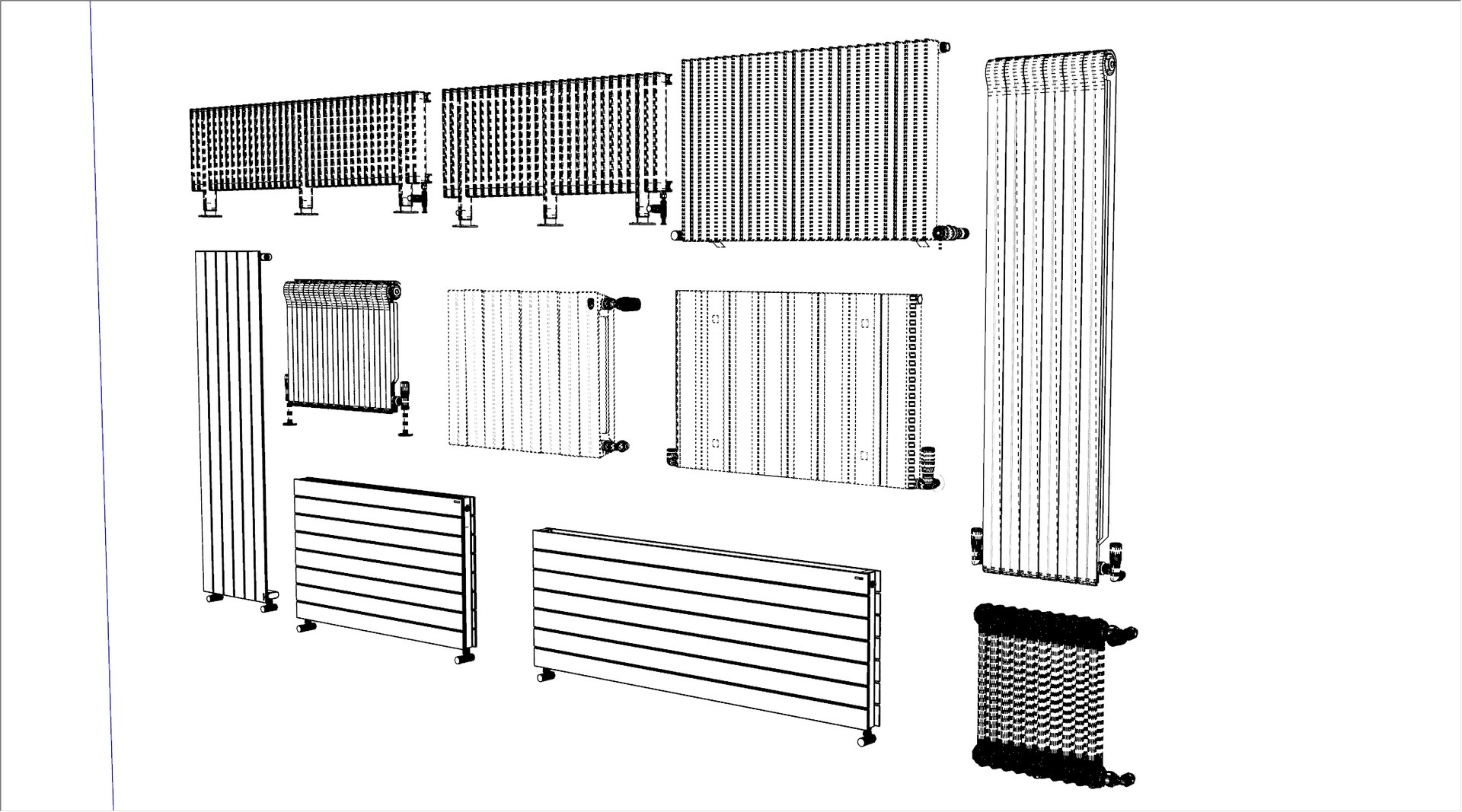 Radiator Heater-A1 3D Model - TurboSquid 2041428