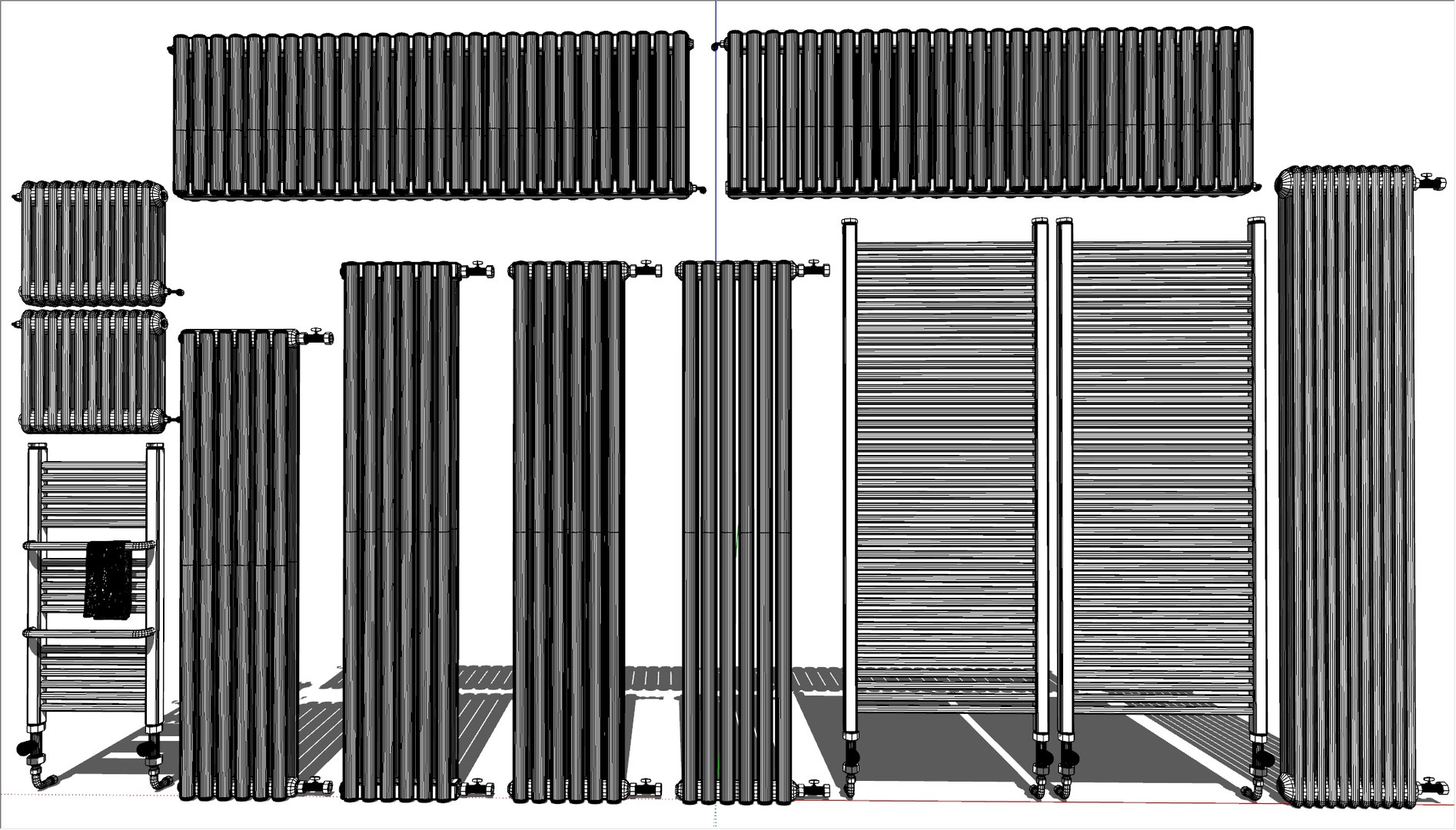 Radiator Heater-A1 3D Model - TurboSquid 2041428