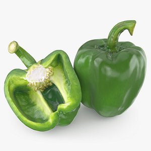 Low Poly Pepper 3D Models With Enhanced License Tiers For Download ...