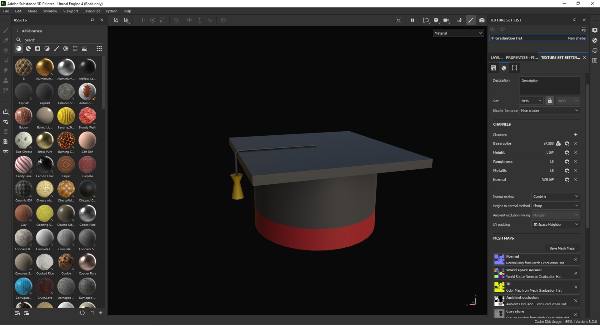 3D Graduation Hat Model - TurboSquid 2133383