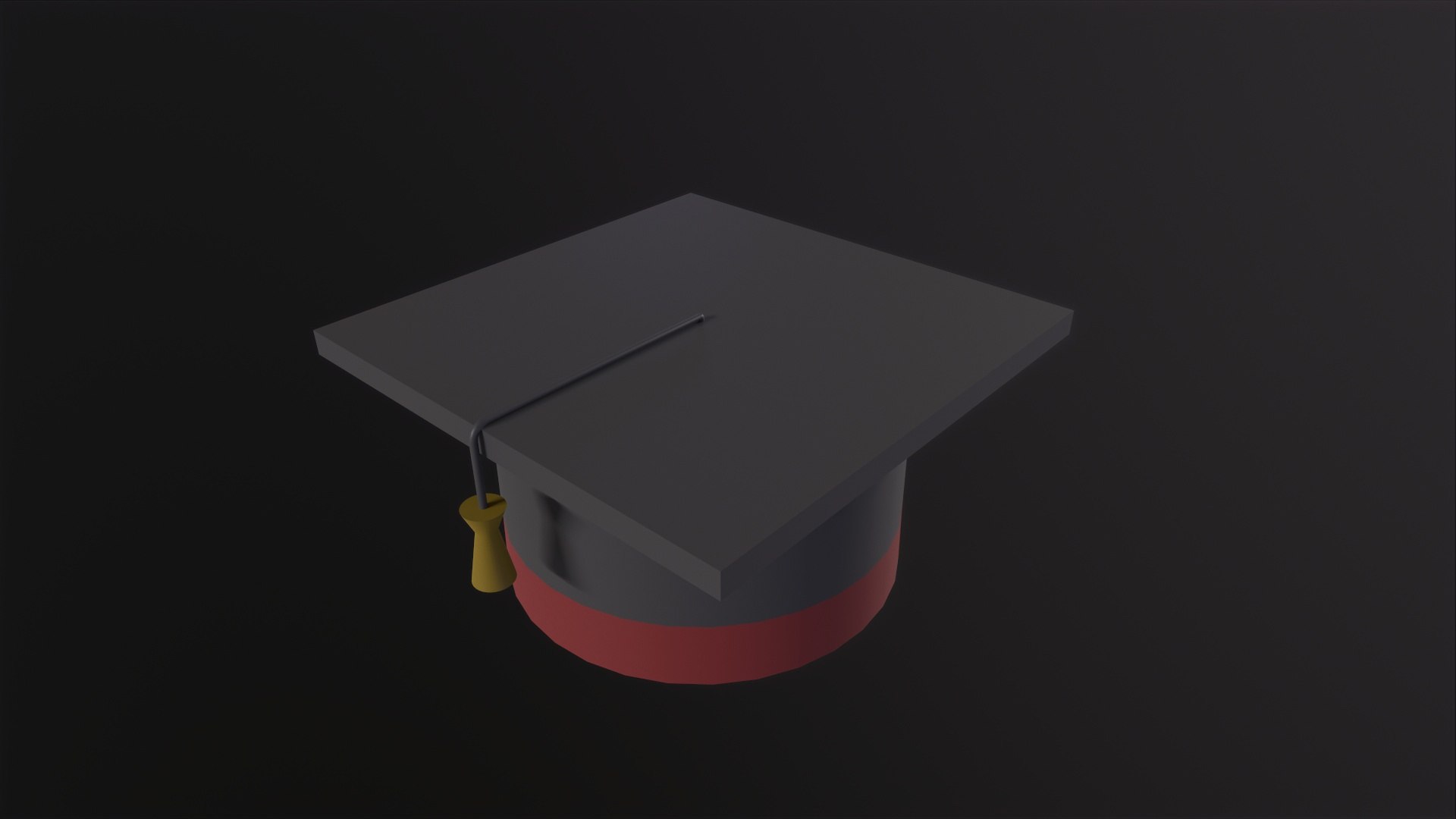 3D Graduation Hat Model - TurboSquid 2133383