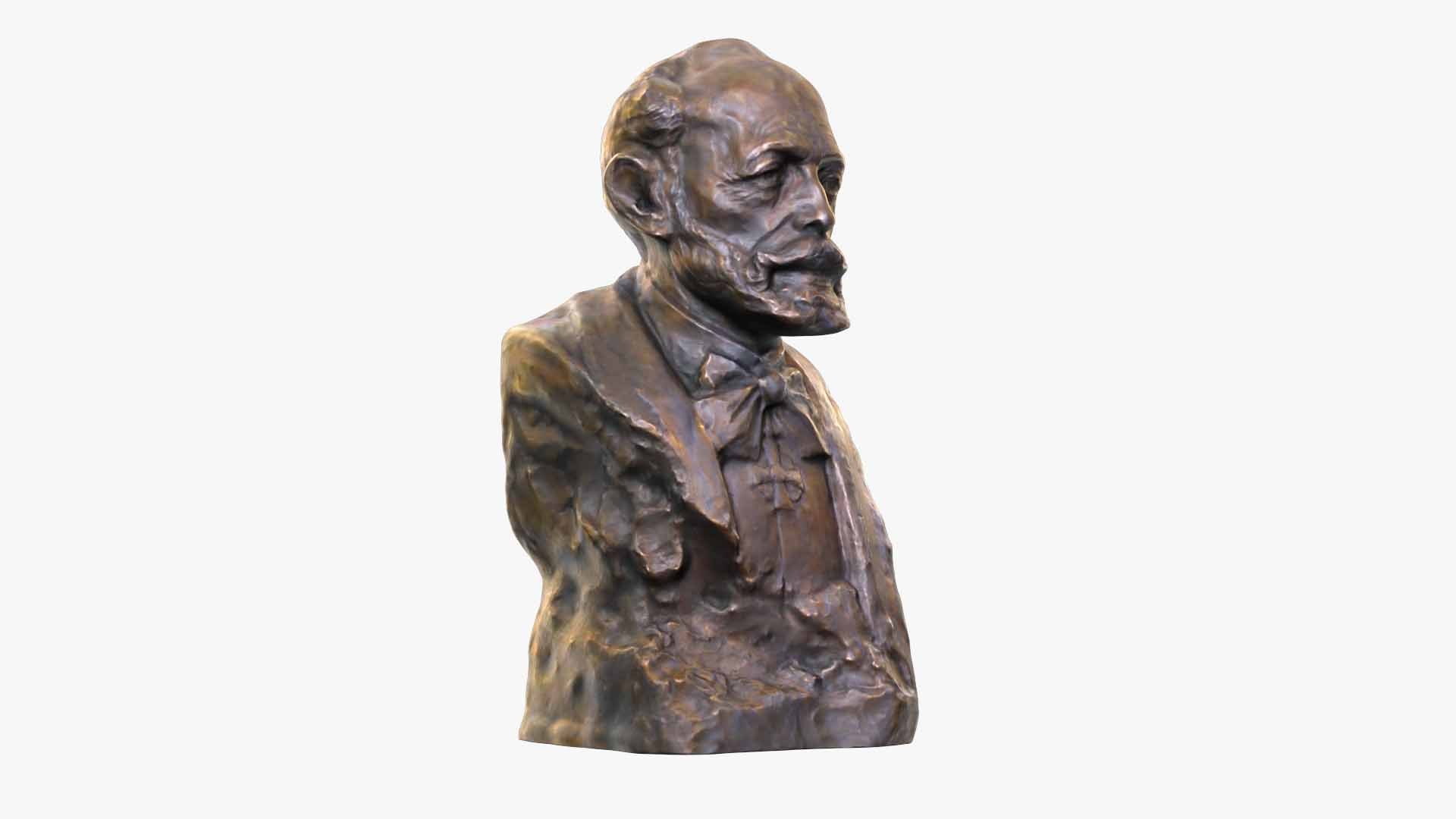 Marius Petipa Bust Model - TurboSquid 1920422