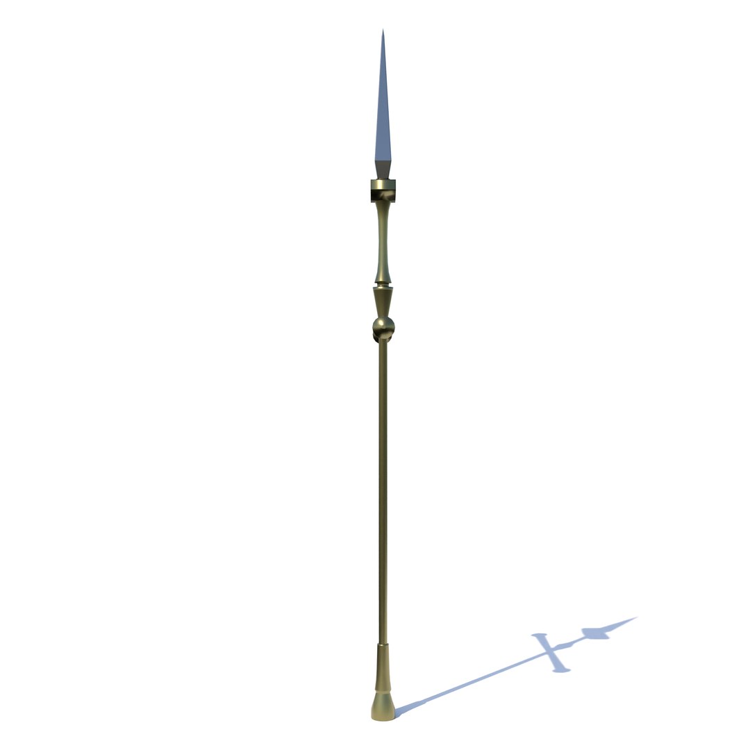 3D Cross Spear - TurboSquid 2095860