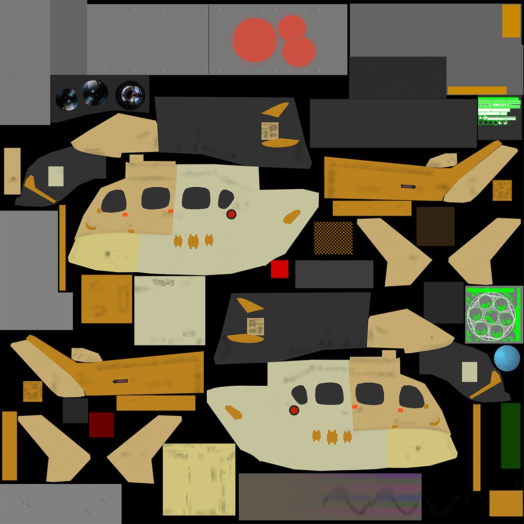 Helicopter armament subsystems 3D model - TurboSquid 1486301