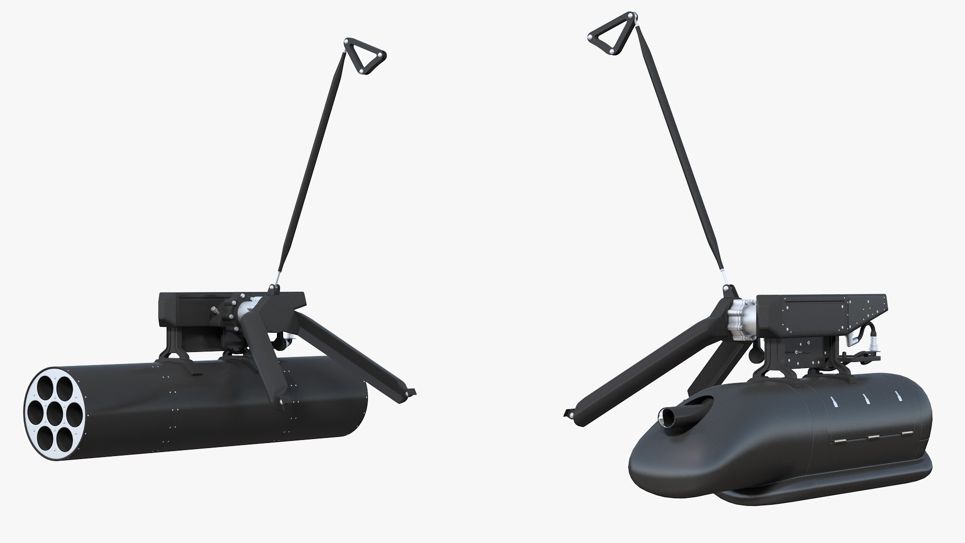 Helicopter armament subsystems 3D model - TurboSquid 1486301