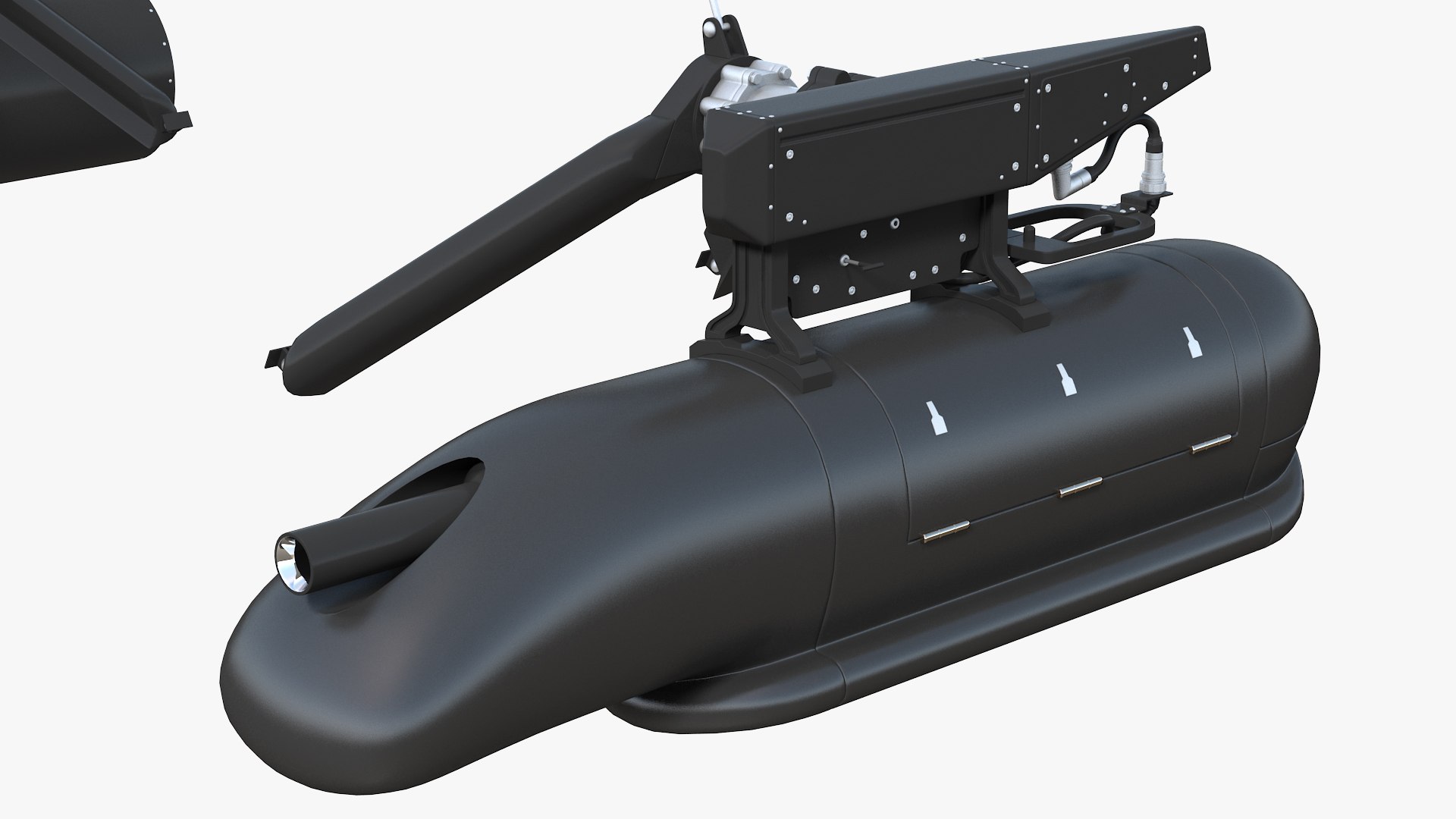 Helicopter armament subsystems 3D model - TurboSquid 1486301