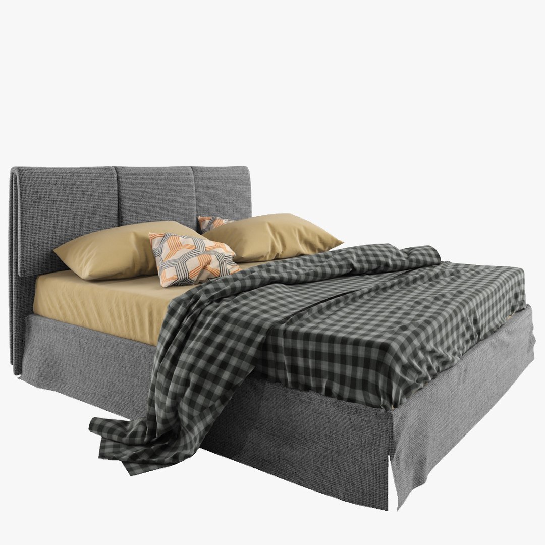 3d model bed pack