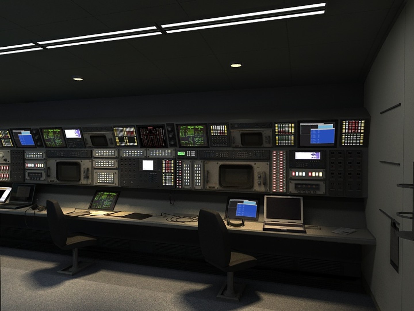 3D Command Deck Starship Model - TurboSquid 1479180