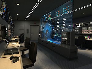 Control Room 3D Models for Download | TurboSquid