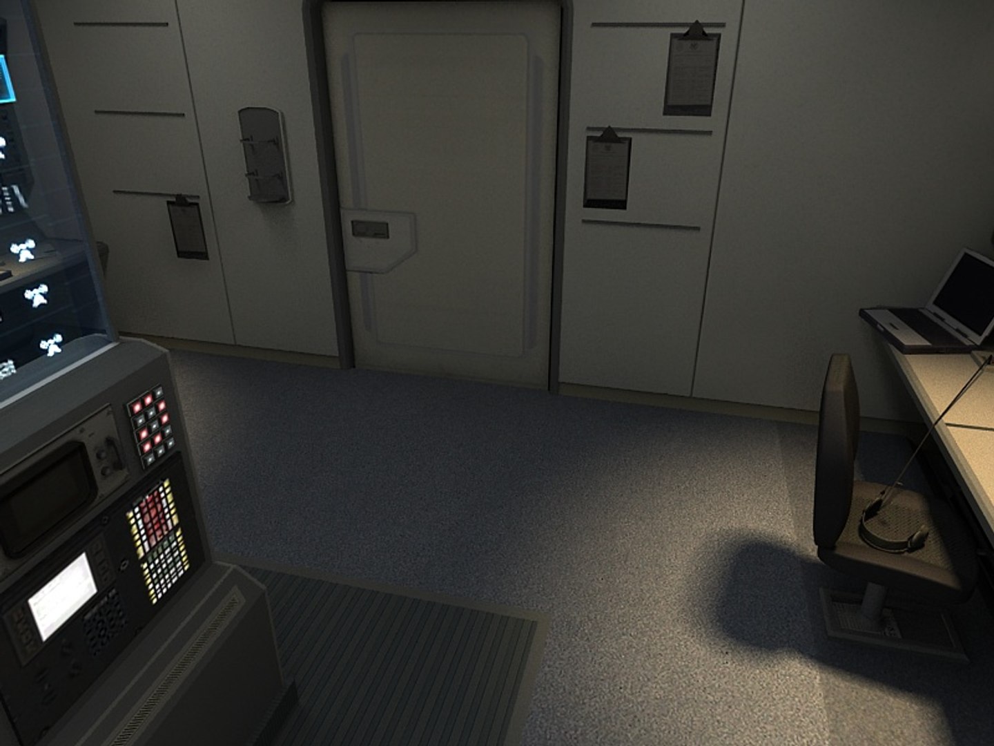 3D Command Deck Starship Model - TurboSquid 1479180
