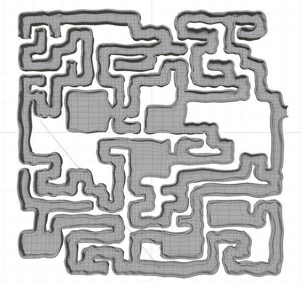 Labyrinth maze 3D model - TurboSquid 1571772