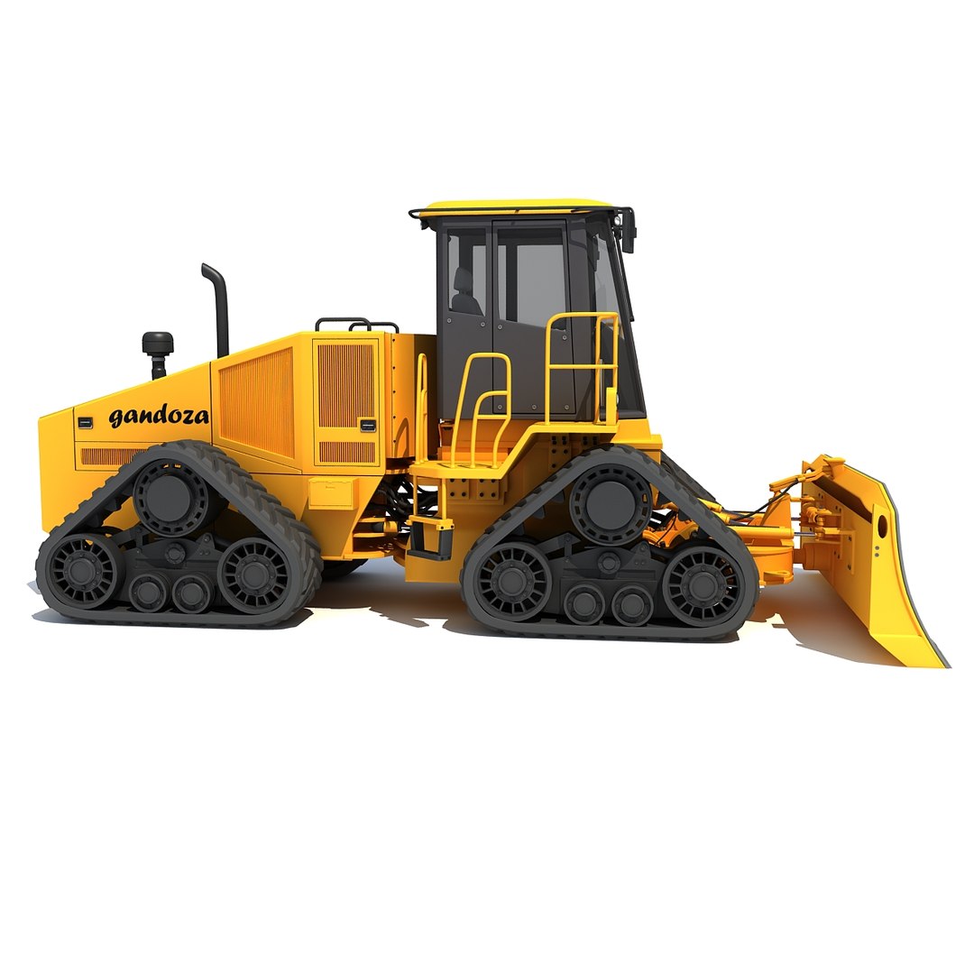 3d Bulldozer Model