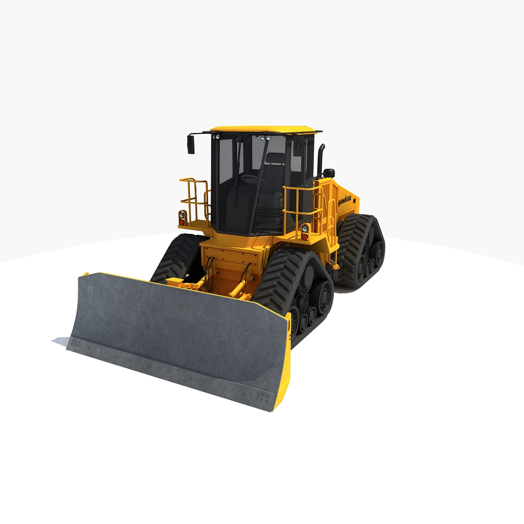 3d Bulldozer Model