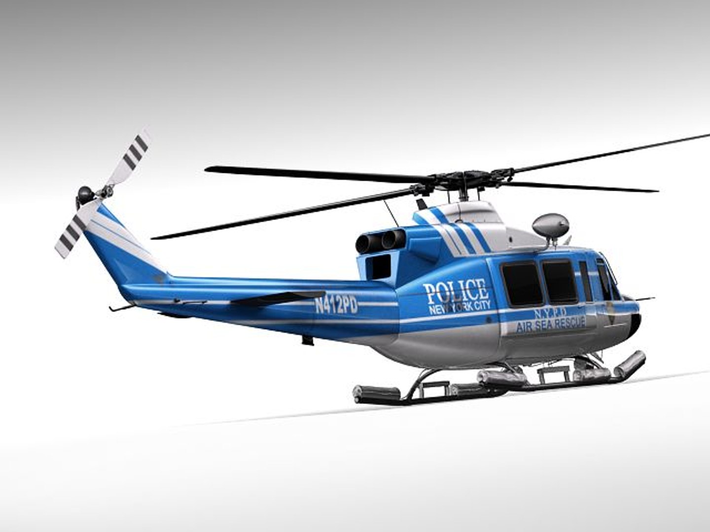 Police Bell 412 Surveillance Max