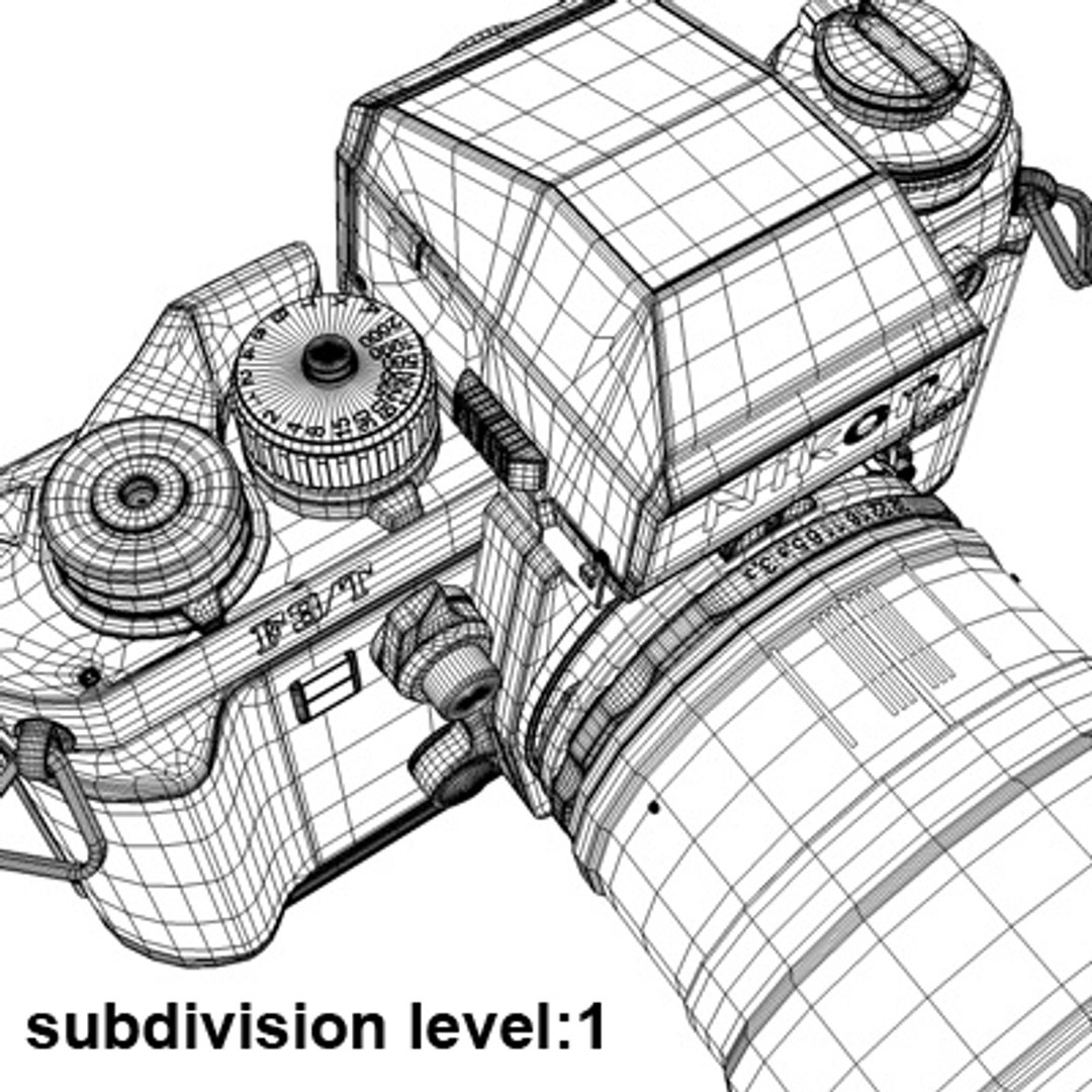 3d f3t nikon model
