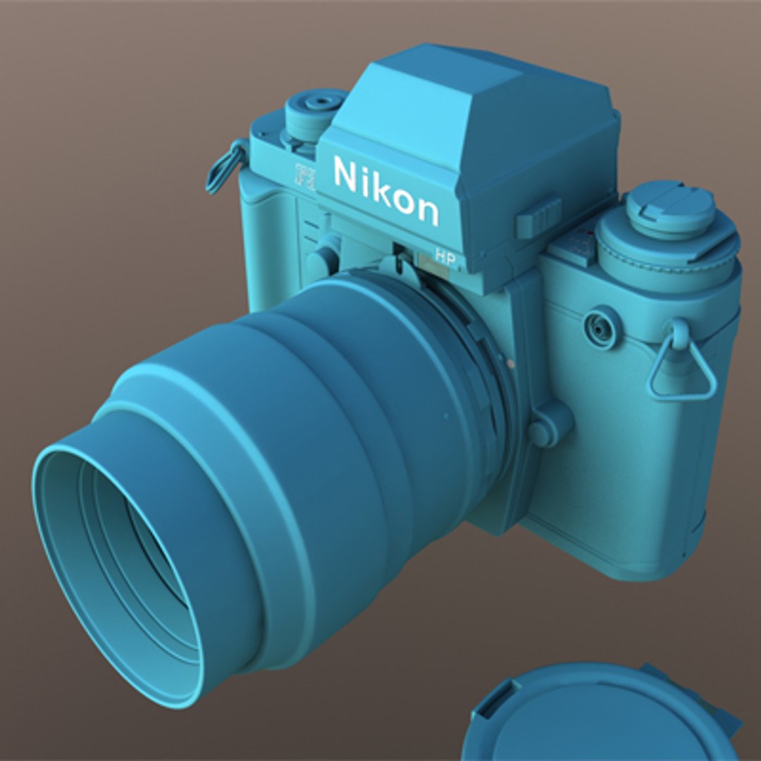 3d F3t Nikon Model