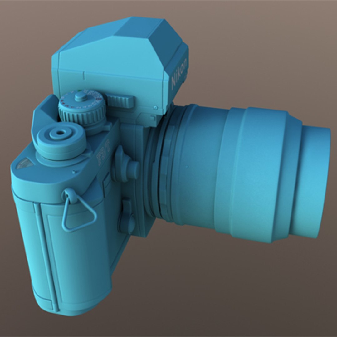 3d F3t Nikon Model