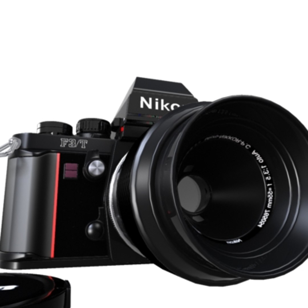 3d F3t Nikon Model