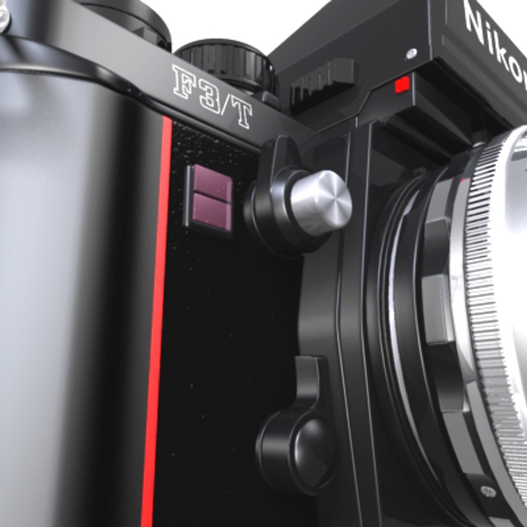 3d F3t Nikon Model