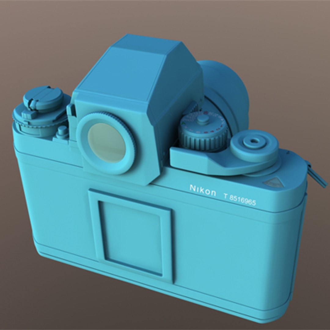 3d F3t Nikon Model