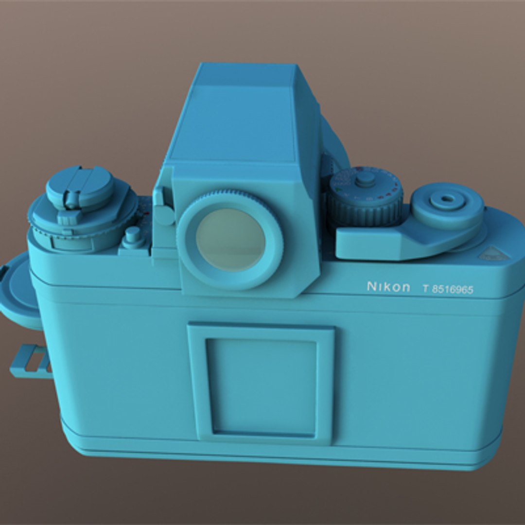 3d F3t Nikon Model
