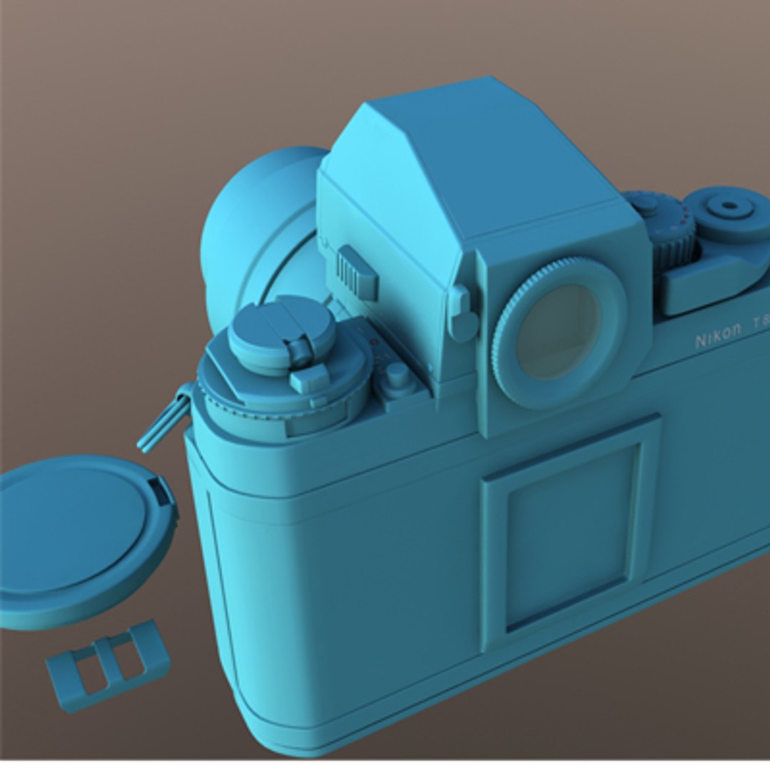3d F3t Nikon Model