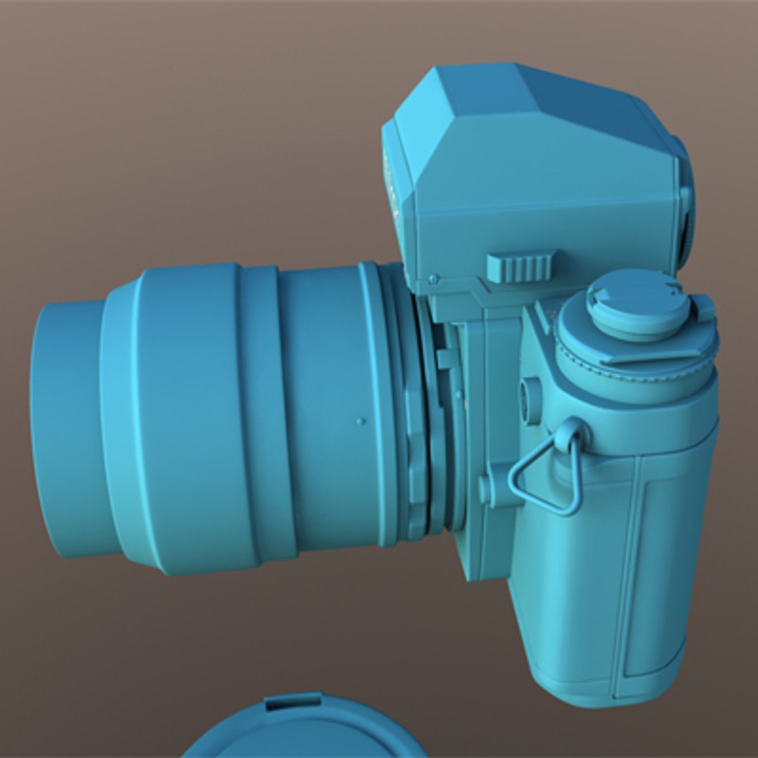 3d F3t Nikon Model