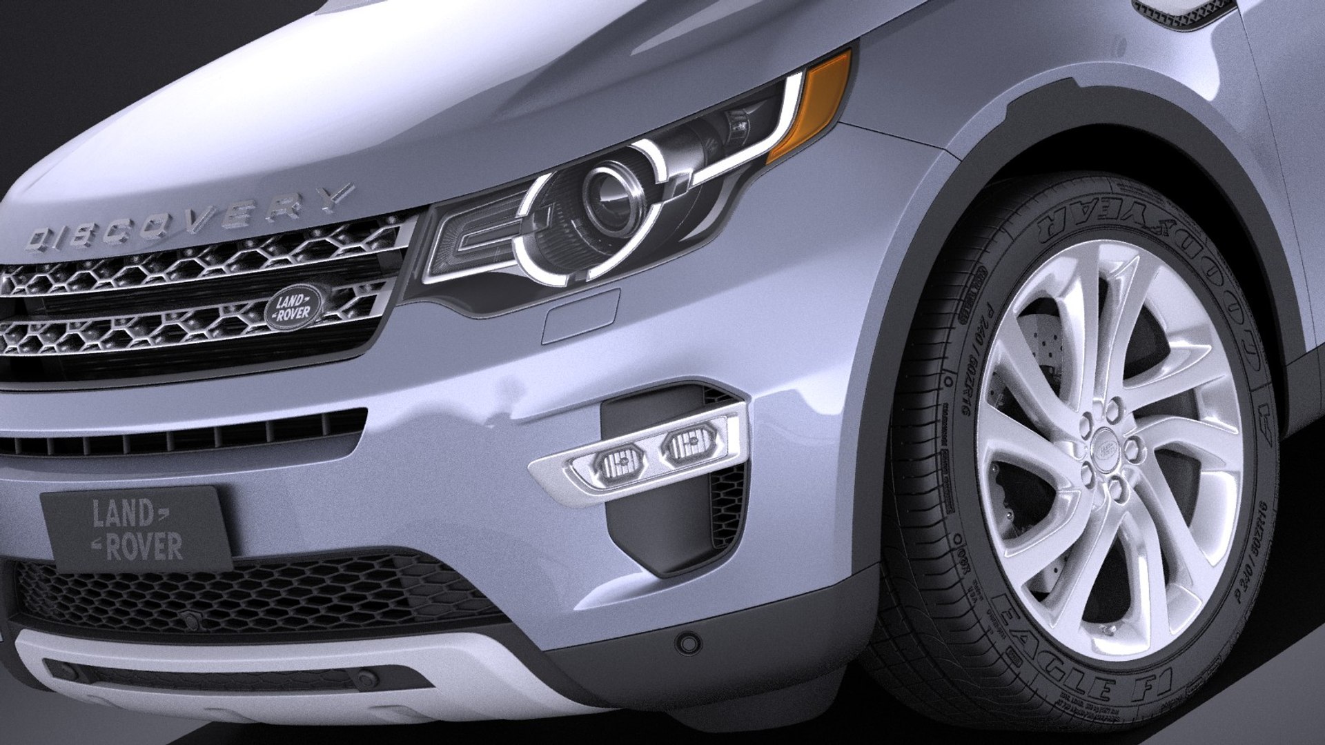 3d Model Land Rover Discovery