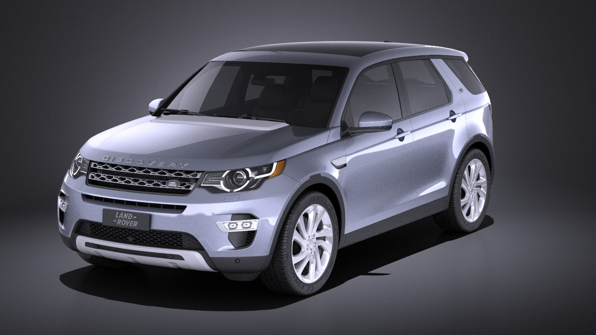 3d Model Land Rover Discovery