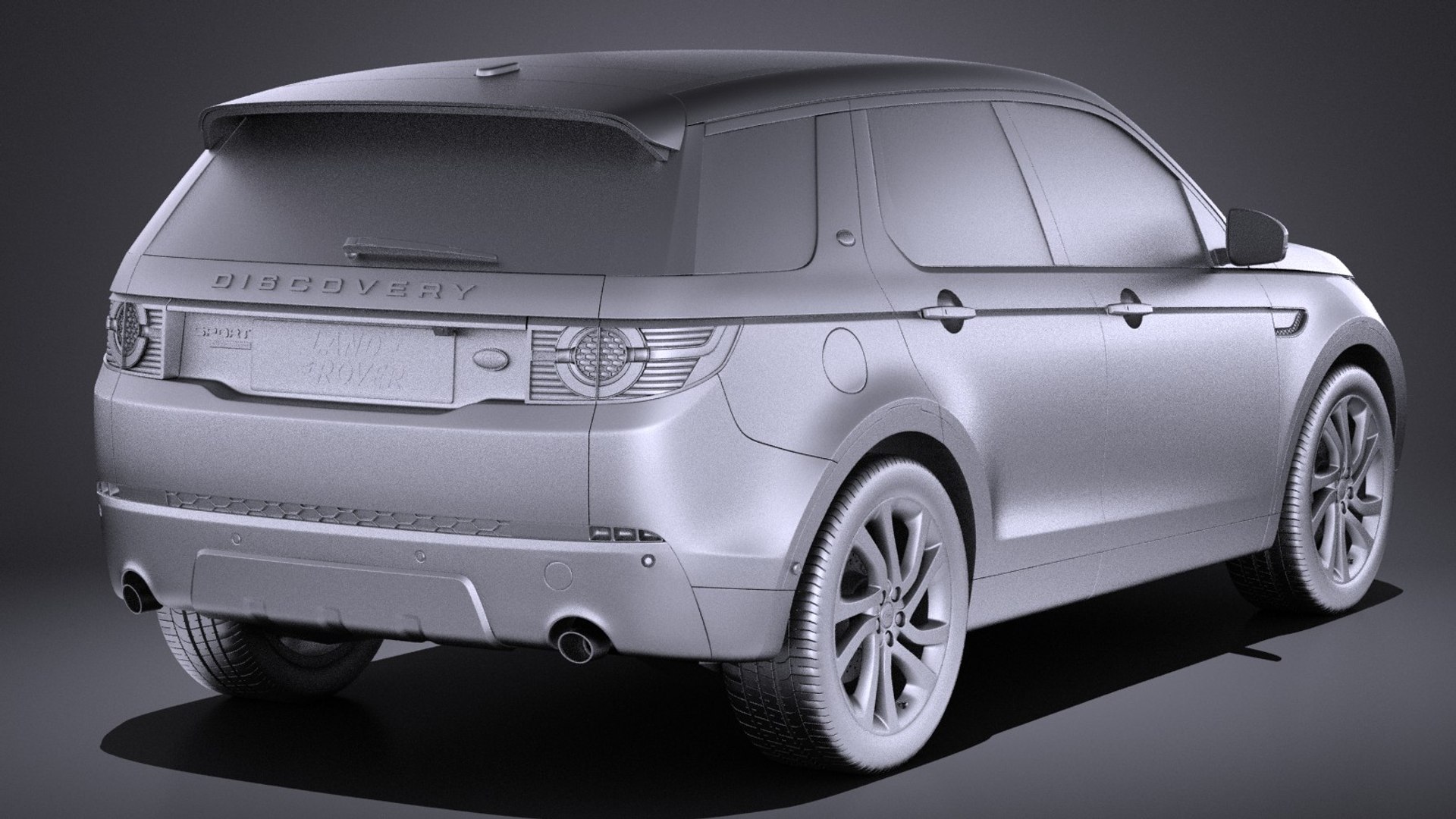 3d Model Land Rover Discovery
