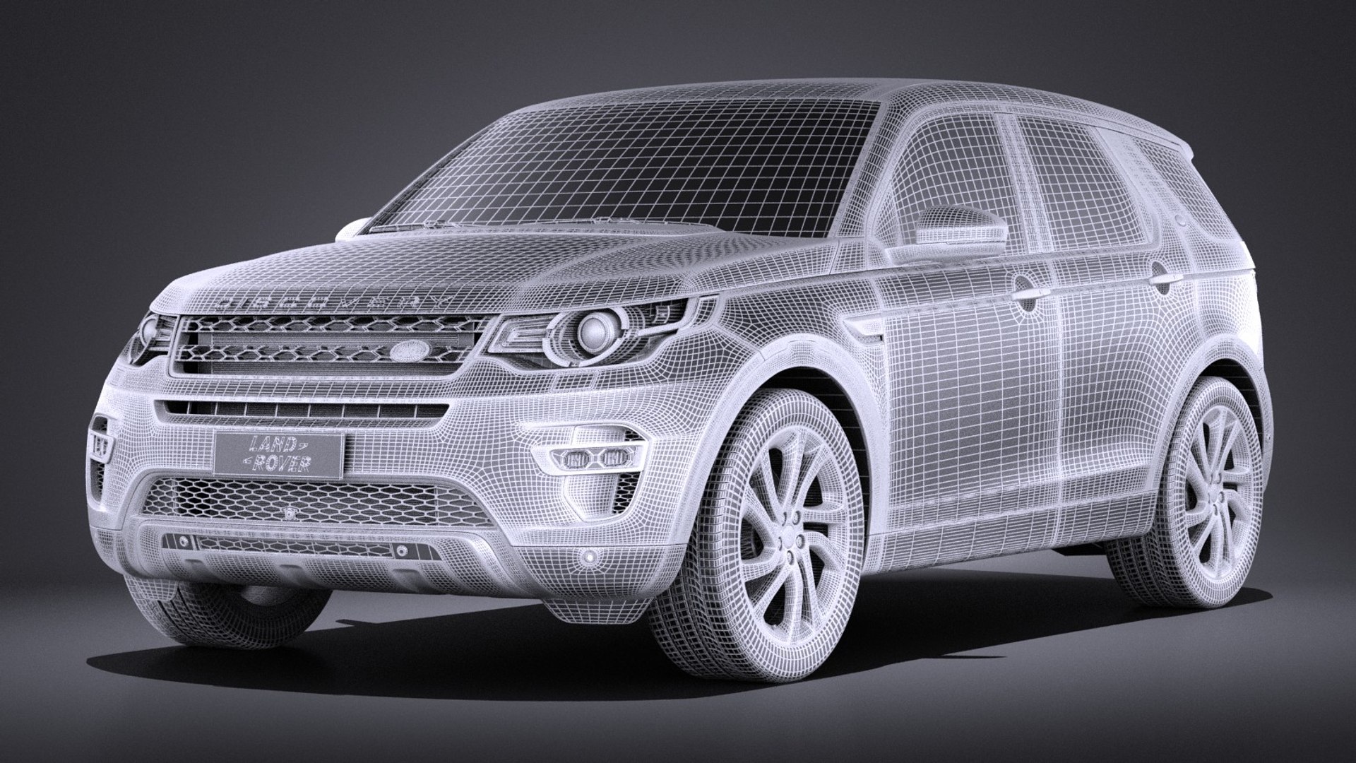 3d Model Land Rover Discovery