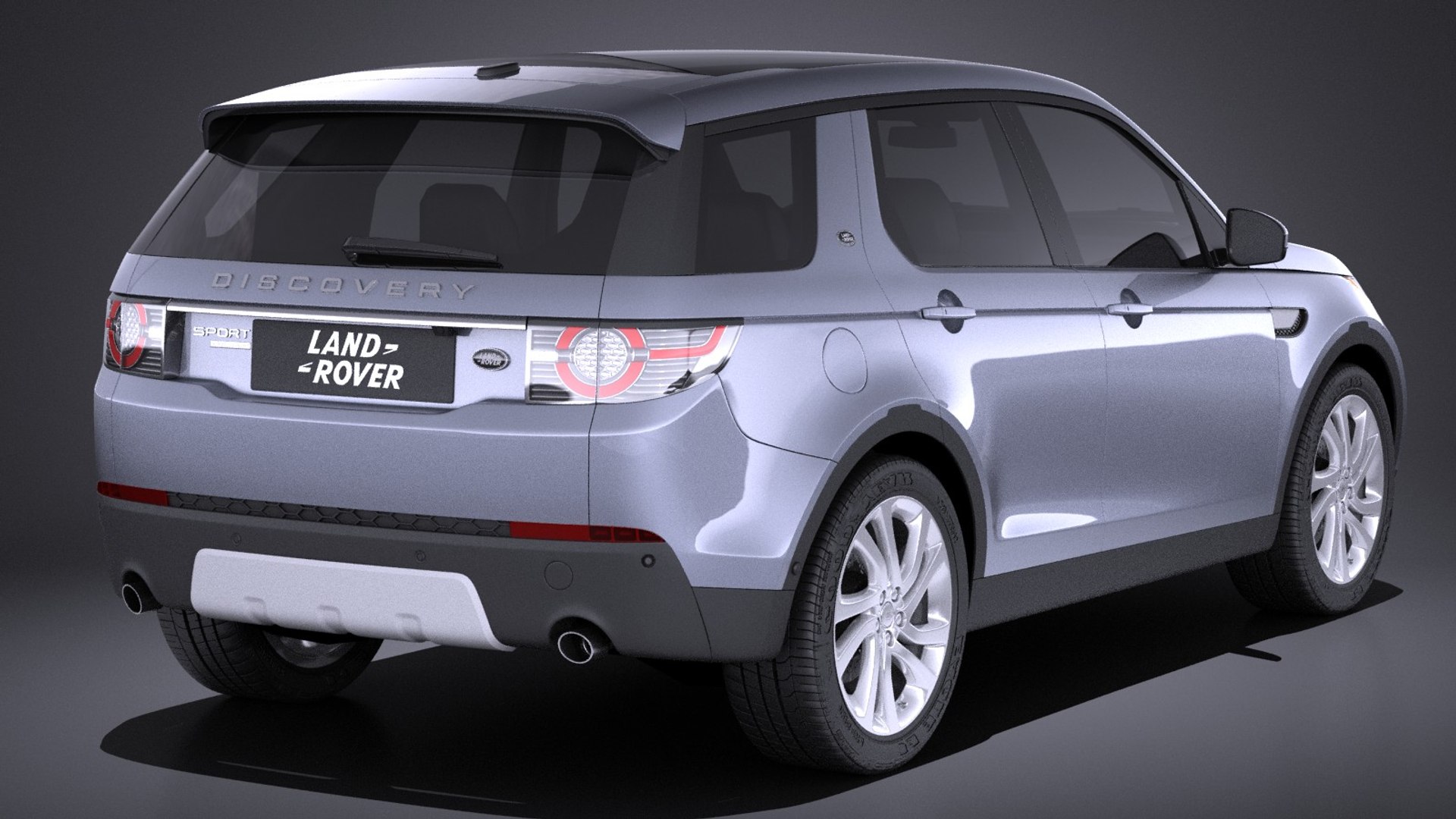 3d Model Land Rover Discovery