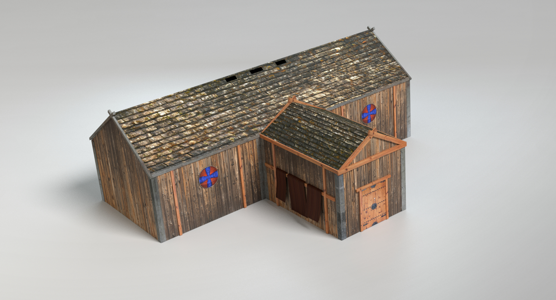 3D Model Viking Longhouse | 1146626 | TurboSquid