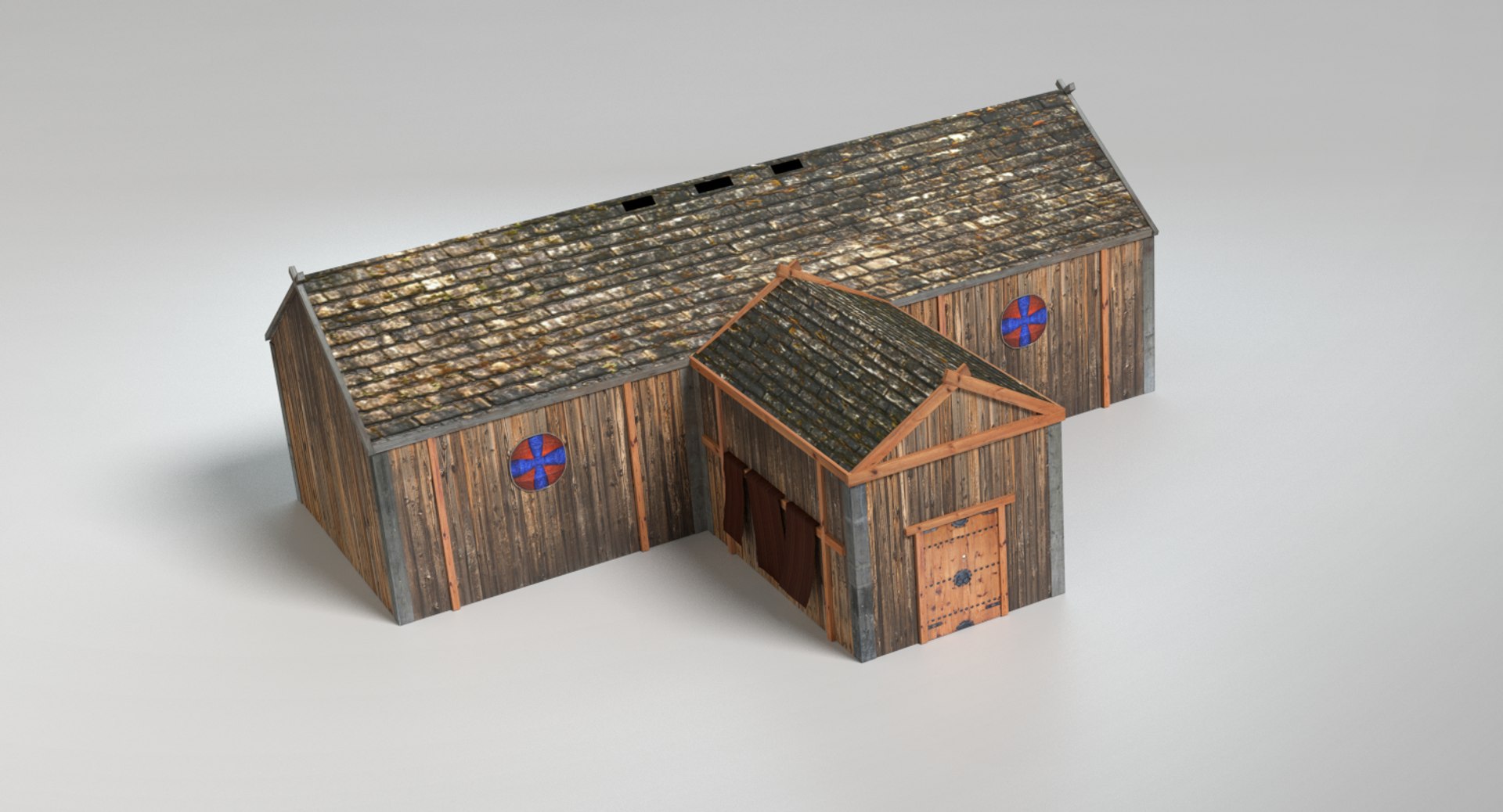 3D Model Viking Longhouse | 1146626 | TurboSquid