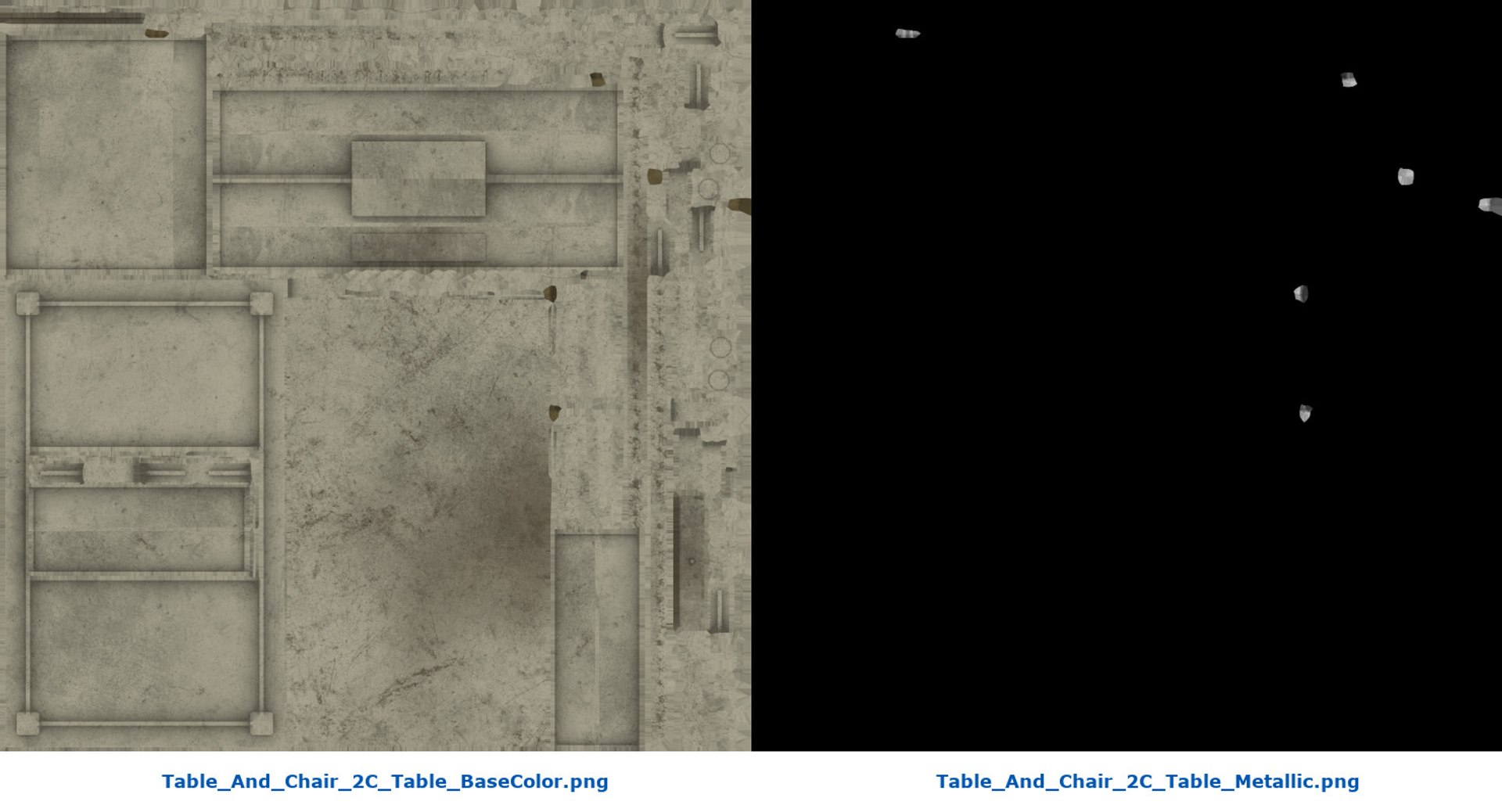 3D Table Chair 2c - TurboSquid 1381506