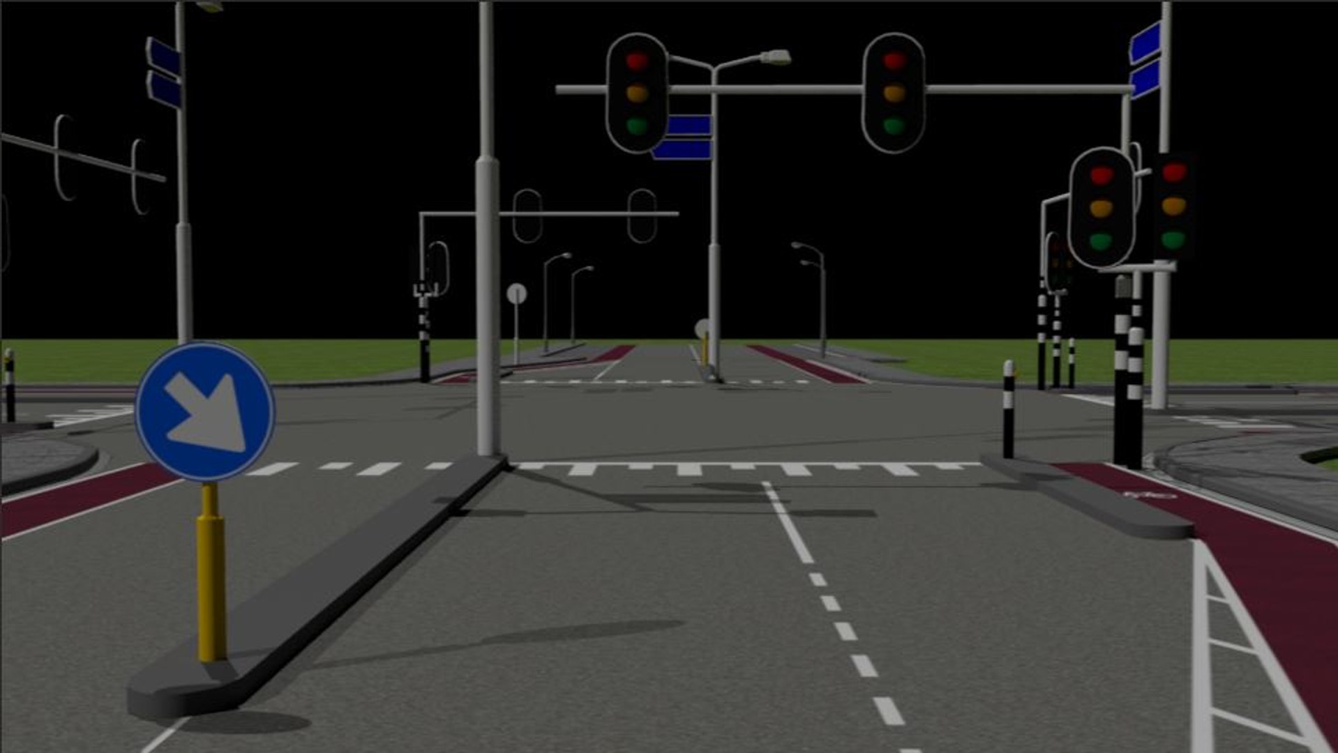 Traffic stuff 3D model - TurboSquid 1153007
