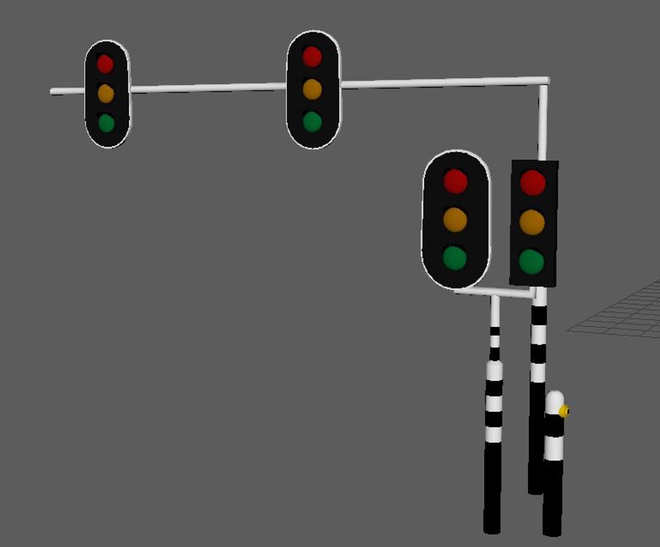 Traffic stuff 3D model - TurboSquid 1153007