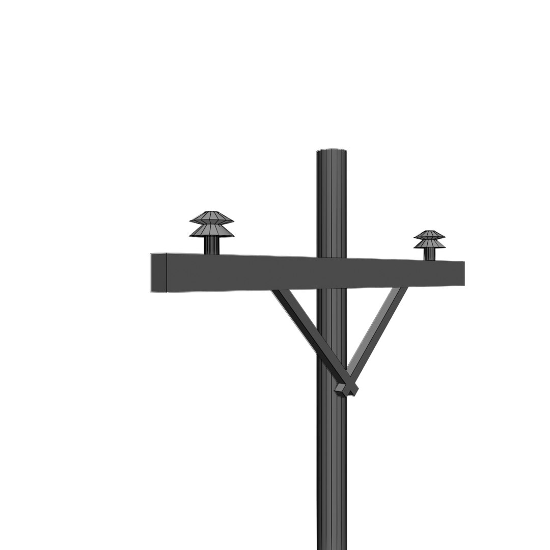 3d Model Power Pole