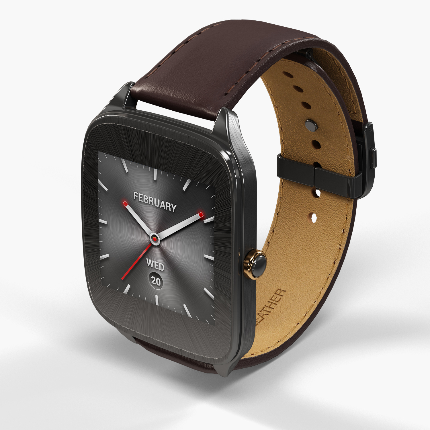 asus zenwatch 2 wi501q 3d model