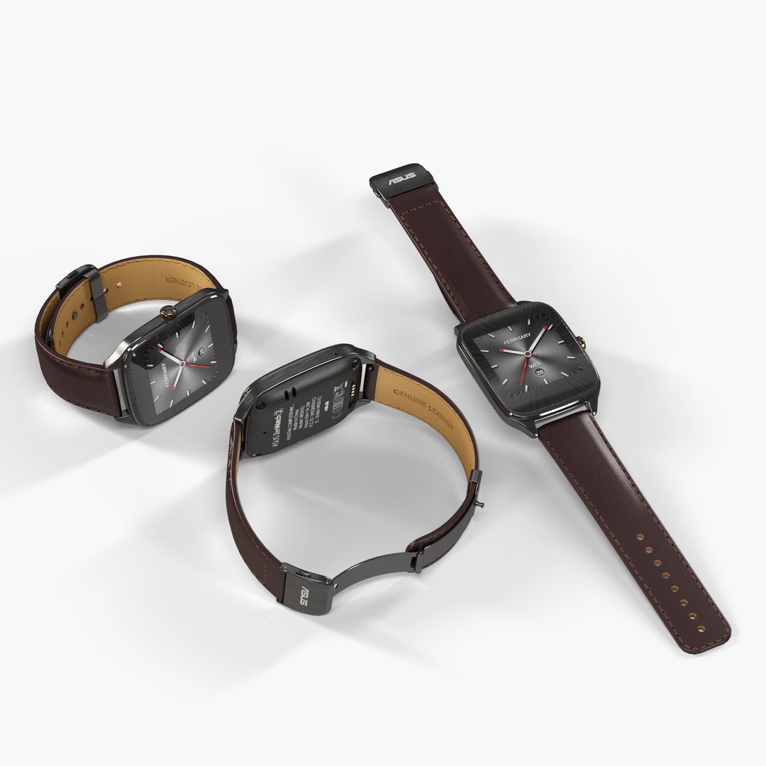 Asus Zenwatch 2 Wi501q 3d Model