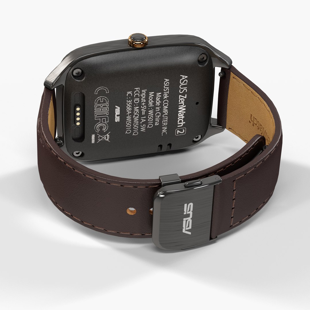 Asus Zenwatch 2 Wi501q 3d Model