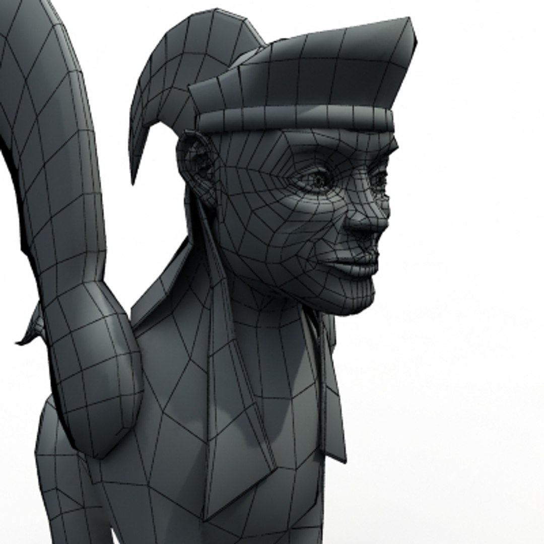 3d Model Greek Sphinx