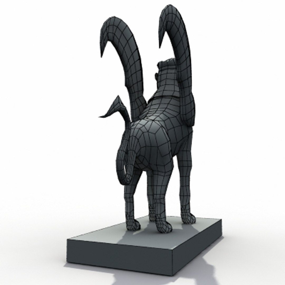 3d Model Greek Sphinx