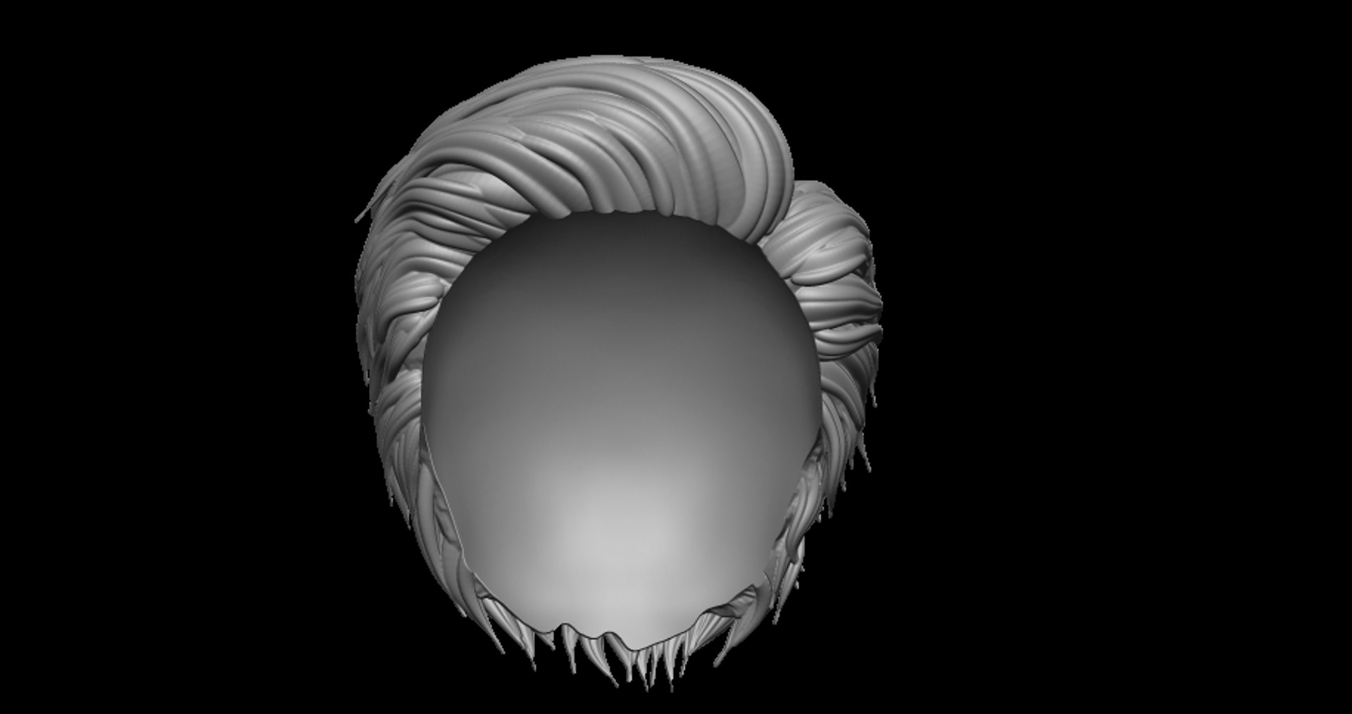 Hair Model - TurboSquid 1584608