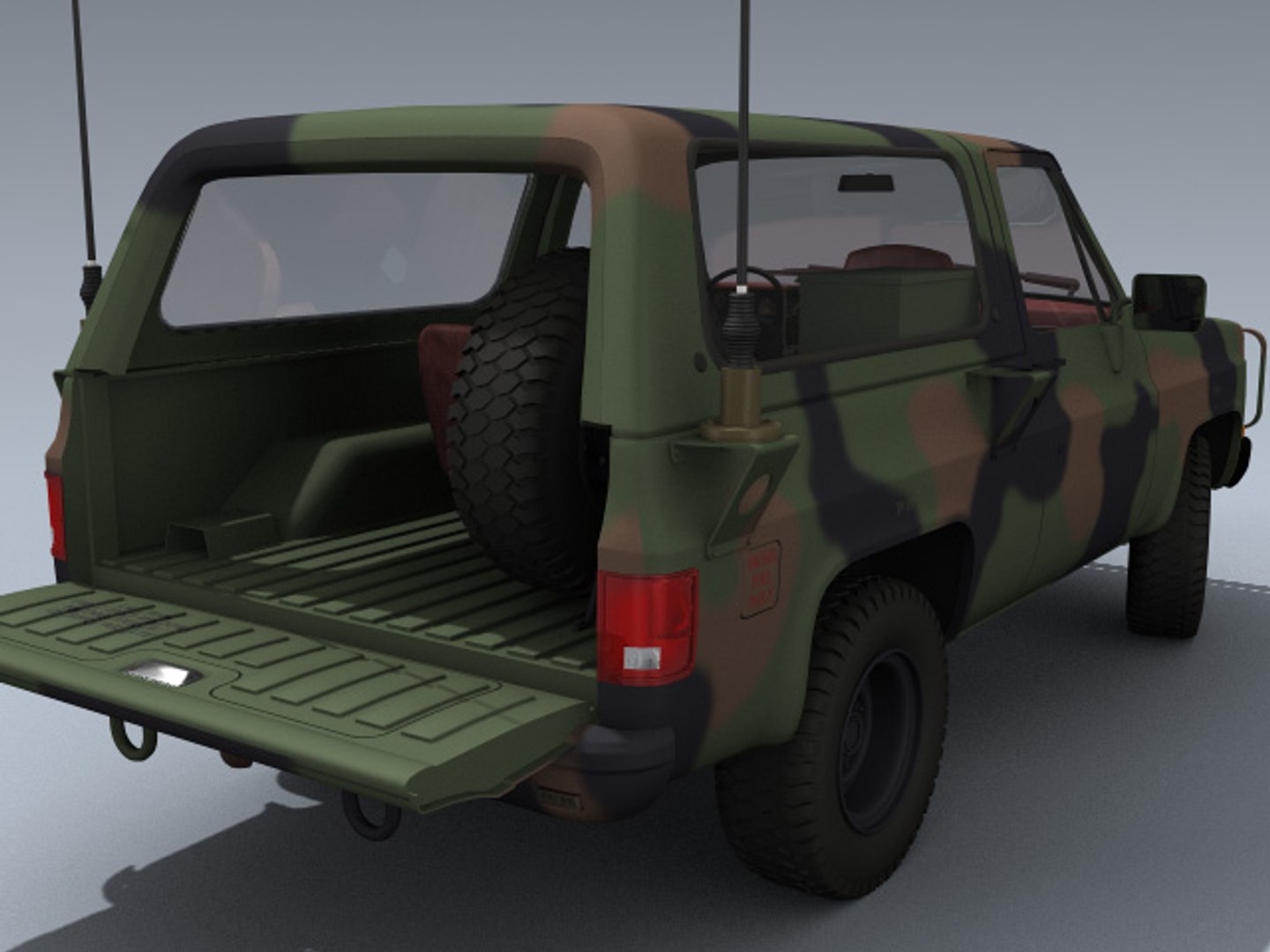 3d Army M1009 Cucv Model