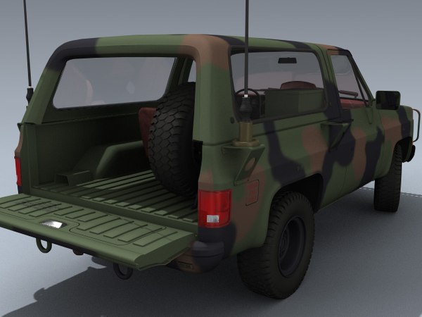 3d army m1009 cucv model