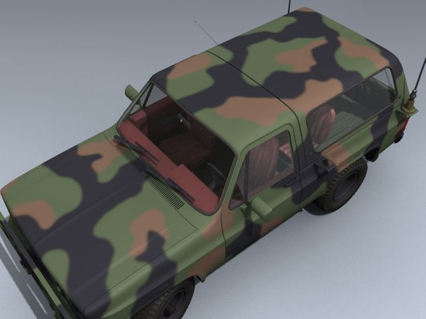 3d army m1009 cucv model